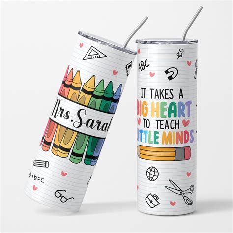 Personalized 20oz Stainless Steel Tumbler With Straw For