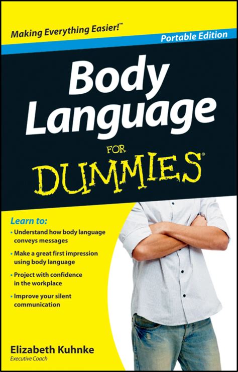 Body Language For Dummies From Elizabeth Kuhnke English Books