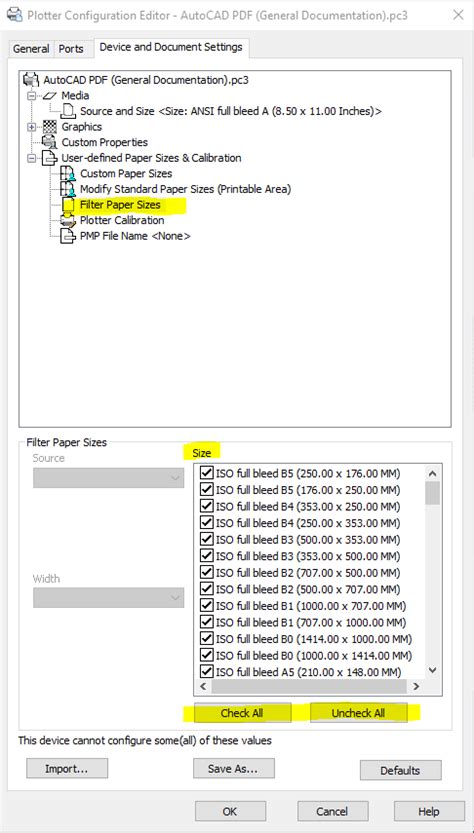 Solved How To Properly Complete Custom Paper Size Process Autodesk
