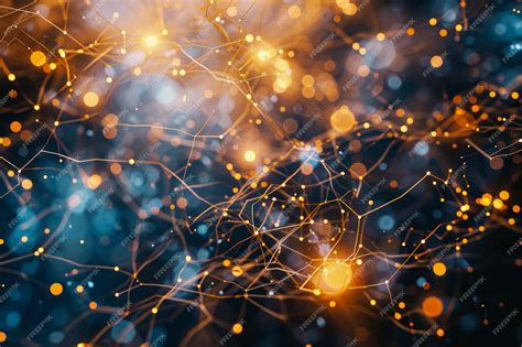 Premium Photo Neural Network Visualized As A Complex Web Of Nodes And