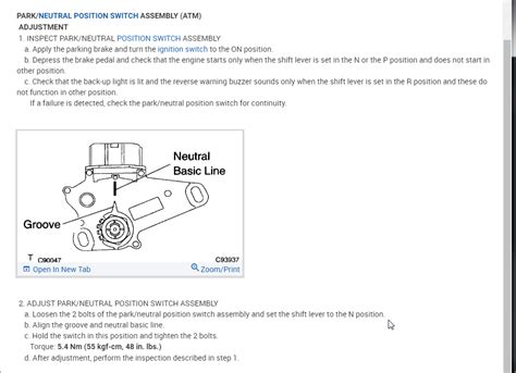 Neutral Safety Switch Problems Only When The Car Warms Up The Low