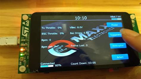 Touchgfx Run On Stm32f469i Discovery Kit Youtube