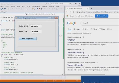 Windows 10 Keystroke Combination Freelancer