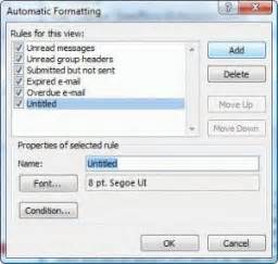 Outlook Automatic Formatting Evolvit