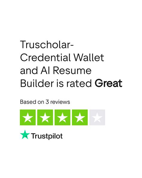 Truscholar Credential Wallet And Ai Resume Builder Reviews Read Customer Service Reviews Of
