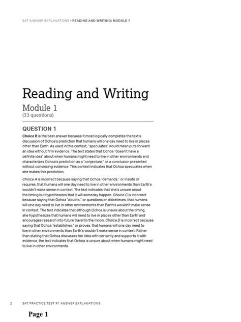 Digital Sat Tests 18 Tests Ss Test 001 Ak Pdf