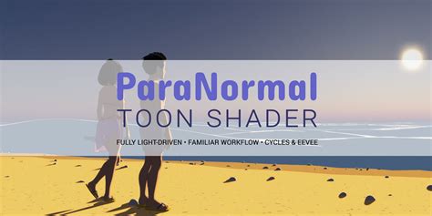 Paranormal Toon Shader For Blender Cycles And Eevee