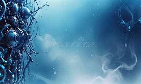 A Blue Background With A Few White And Blue Balls On It Stock Illustration Illustration Of