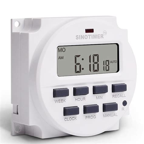 Sinotimer Programmable Timer Switch Time Controller Tm618h 5v