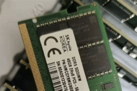 Sk Hynix Comienza A Vender Memorias Ddr5 So Dimm De 48 Gb