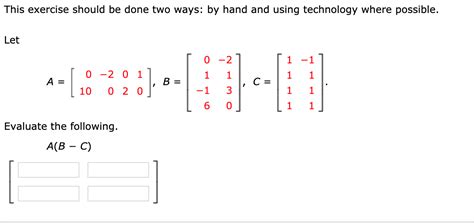 Solved Translate The Given Matrix Equation Into A System Of Chegg