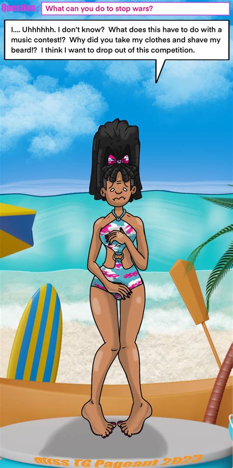 Miss Tg Pageant 2023 Swimsuit Round By Robo Nobody On Deviantart