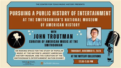 pursuing a public history of entertainment at the smithsonian s national museum of american