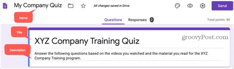How To Create A Quiz In Google Forms