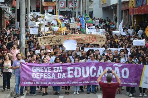 Protesto Contra O Governo Federal Termina Na Região Central De Sorocaba