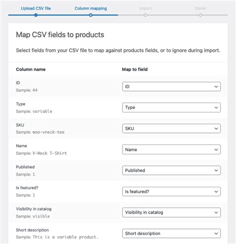 Importing WooCommerce Sample Data Documentation WooCommerce