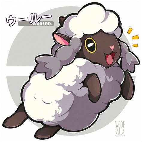 How To Draw Wooloo Wolf In Sheeps Clothing Pokemon Wooloo Logo