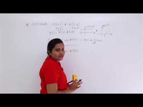 Convolution Of Unit Step With Ramp Using Differentiation Property Video Lecture Crash Course