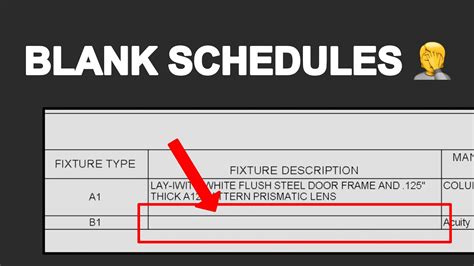 How To Create Revit Schedules With Shared Parameters Youtube