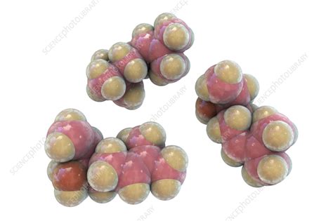 Linalool Molecule Illustration Stock Image F0366018 Science