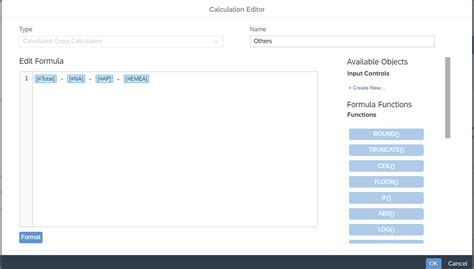 Use Cross Calculation To Model Bw Like Characteris Sap Community