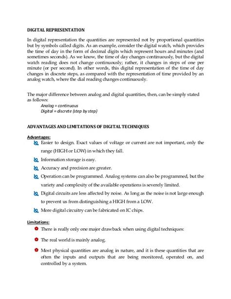 Digital Electronics Notes