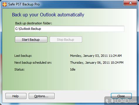 Safe Pst Backup Screenshots