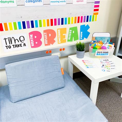 Creating A Classroom Break Area A Perfect Blend