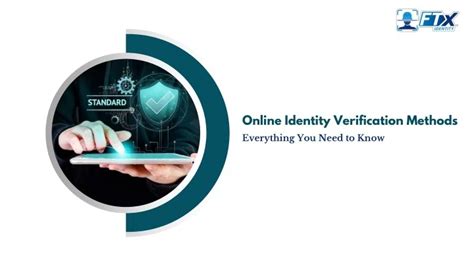 Ppt Online Identity Verification Methods Everything You Need To Know Powerpoint Presentation