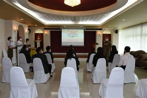 วันที่ 19 ตุลาคม 2564 เวลา 10 00 น พลตำรวจโท ธัชชัย ปิตะนีละบุตร ผู้บัญชาการโรงเรียนนายร้อย