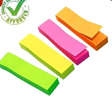 Color Sticky Notes Size 2x5 Inch At ₹ 60pack In New Delhi Id