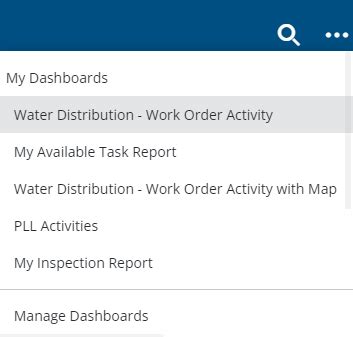 Switch Between Dashboards