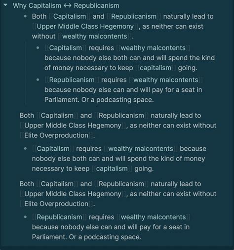 having multiple references to a page in a tree leads to many duplicates in the linked