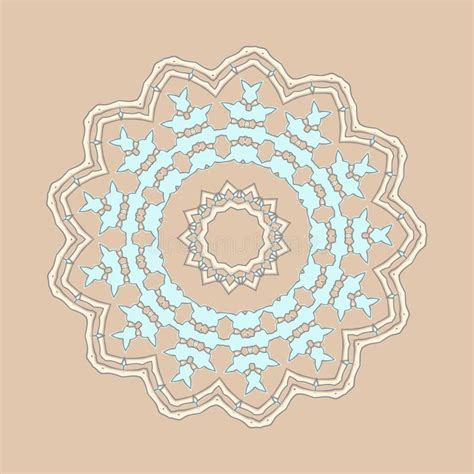 A Vector Circle Pattern Stock Vector Illustration Of Decor 266174312