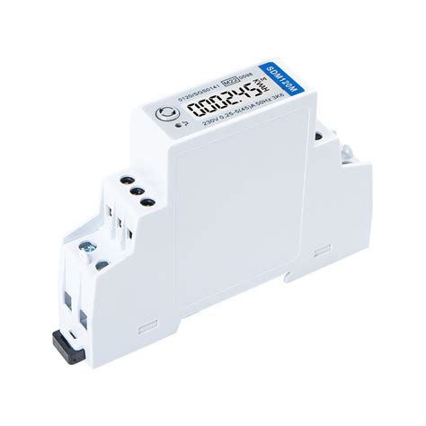 sdm120m rs485 modbus dlt645 din rail single phase multi function energy