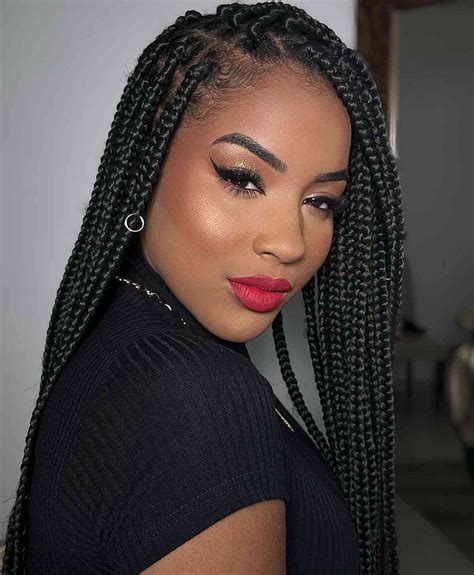 Types Of Box Braids For Black Hair