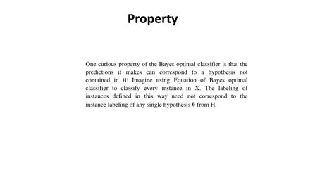 Ppt Bayes Optimal Classifier Powerpoint Presentation Free Download Id 8752178