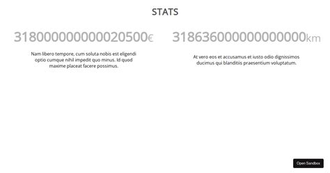 Vanilla Js Count Up Numbers Forked Codesandbox
