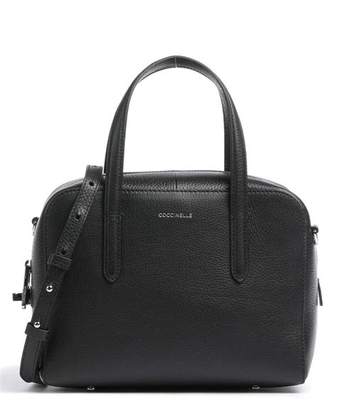 Coccinelle Swap Handbag Grained Cow Leather Black E1p8f180201 001
