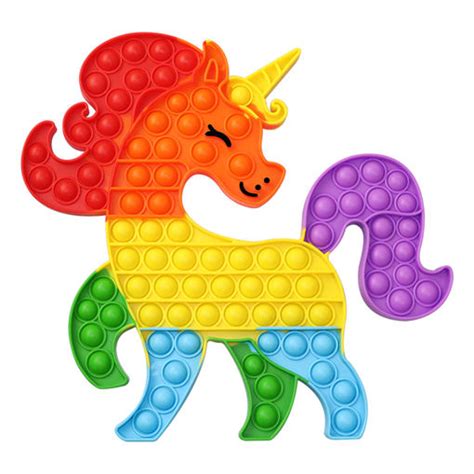 Jumbo Unicorn Popit Popit Kingdom Maltas Coolest Toy Shop