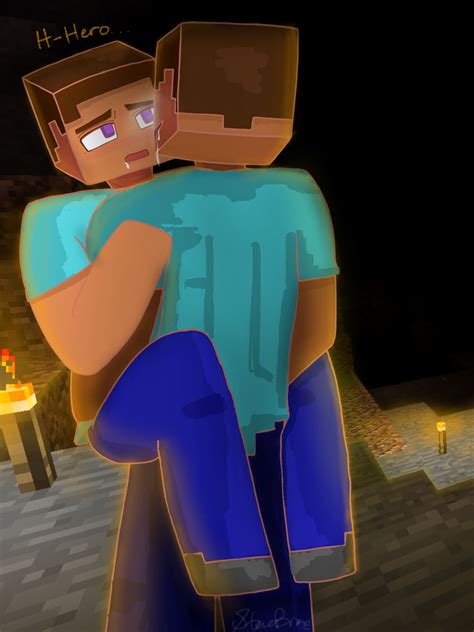 Herobrine X Steve Getting Hot By Stevebriney On Deviantart