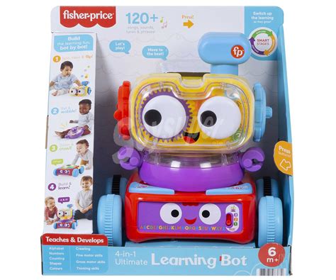 Fisher Price Robot Aprendizaje 3 En 1 Bot Con Luces Y Sonidos Price