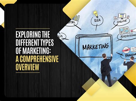 Exploring The Different Types Of Marketing A Comprehensive Overview