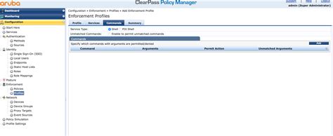 Operator Login With Clearpass Tacacs Flomain Networking