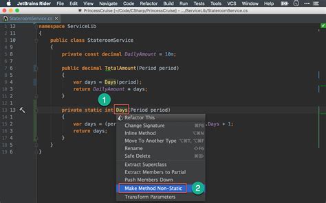 Rider Refactoring 之 Transform Parameters 點燈坊