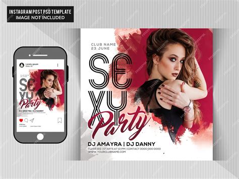 Premium Psd Sexy Party Flyer
