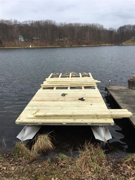 Diy Pontoon Dock Step By Step Guide