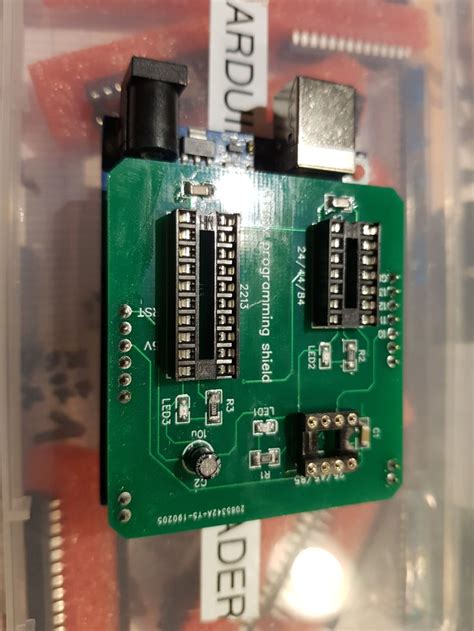 All Attiny Programmer Shield For Arduino Composant Electronique