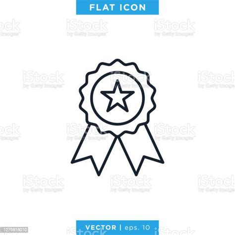 수상 메달 아이콘 벡터 로고 디자인 템플릿 편집 가능한 Eps 10 1에 대한 스톡 벡터 아트 및 기타 이미지 1 경쟁 고급 Istock