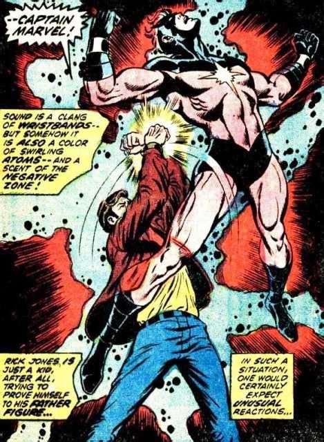 Richard Jones Rick Jones And Mar Vell Captain Marvel Portfolio